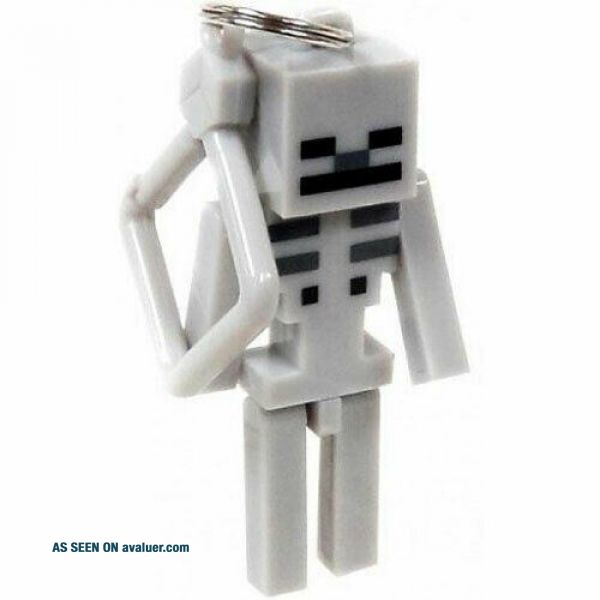 Minecraft Hangers Series 1 Skeleton 3 - Inch Keychain [Loose] | #32346769