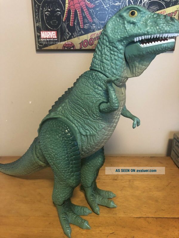 1987 Vintage PLAYSKOOL Definitely Dinosaurs Tyrannosaurus Rex T - Rex ...