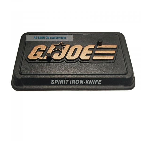 GI Joe IRON - KNIFE Native American Tracker 50th Anniversary Stand Part ...