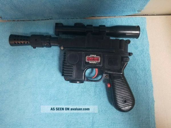 Vintage Star Wars Han Solo Laser Blaster Pistol Empire Strikes Back ...
