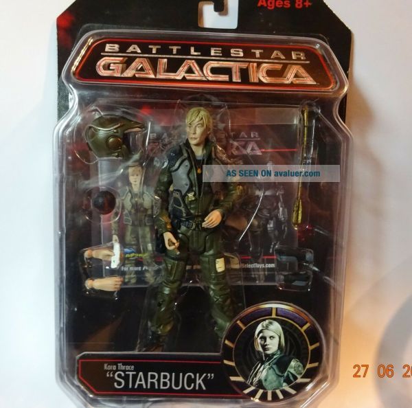 Diamond Select Battlestar Galactica Kara Thrace Starbuck Viper Pilot ...