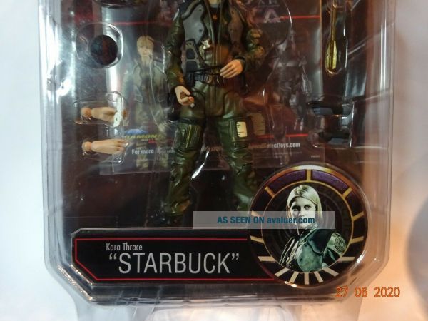Diamond Select Battlestar Galactica Kara Thrace Starbuck Viper Pilot ...
