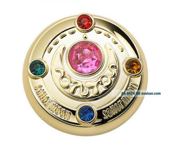 Sailor Moon Miracle Romance Make Up Powder Prism Brooch Compact Bandai ...