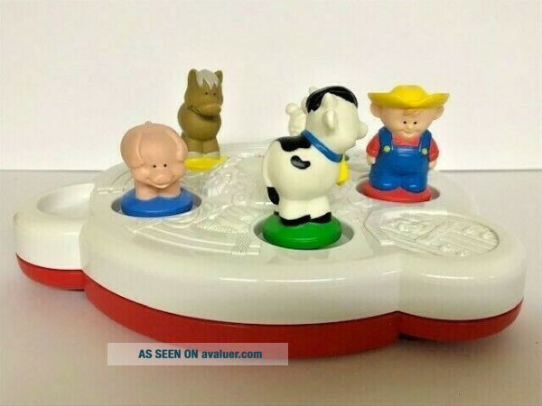 1995 Vintage Mattel See ' N Say Old McDonald Farm Animals Sounds ...