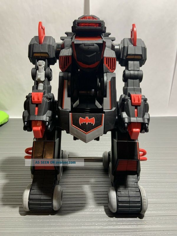 2013 Mattel Imaginext Batman RC Remote Control Robot Black Red No ...