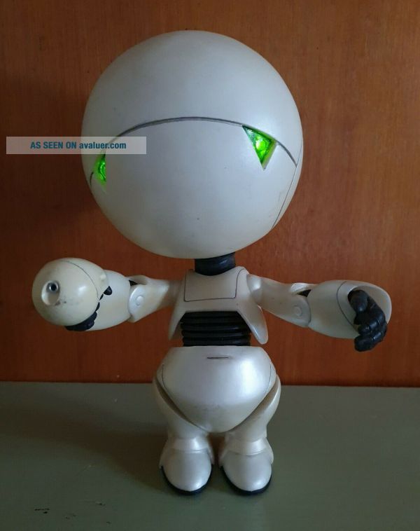 NECA Hitchhikers Guide To The Galaxy Marvin Robot 9” Action Figure Toy ...