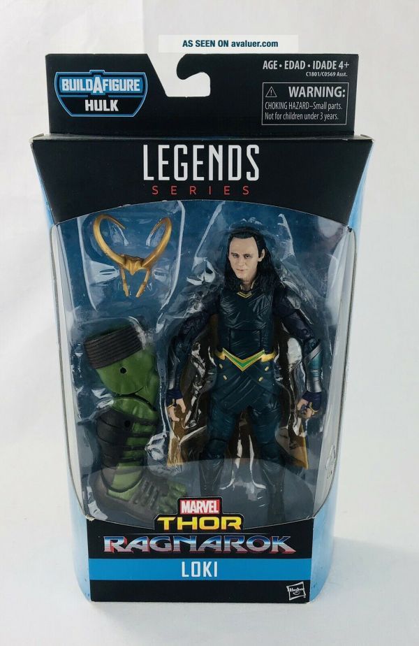 Legends Series Thor Ragnarok Loki Action Figure Build A Figure Hulk ...