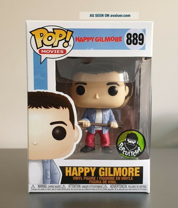 Happy Gilmore With Hockey Stick Popcultcha Exclusive Funko Pop Vinyl ...