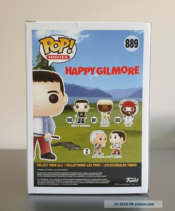 Happy Gilmore With Hockey Stick Popcultcha Exclusive Funko Pop Vinyl ...