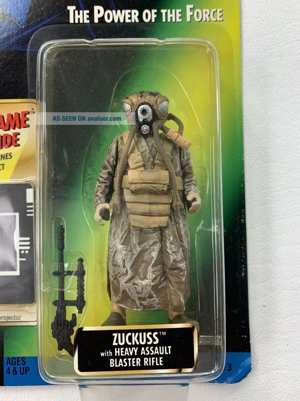 Star Wars Power Of The Force ZUCKUSS Figure W/ Heavy Assault Blaster ...
