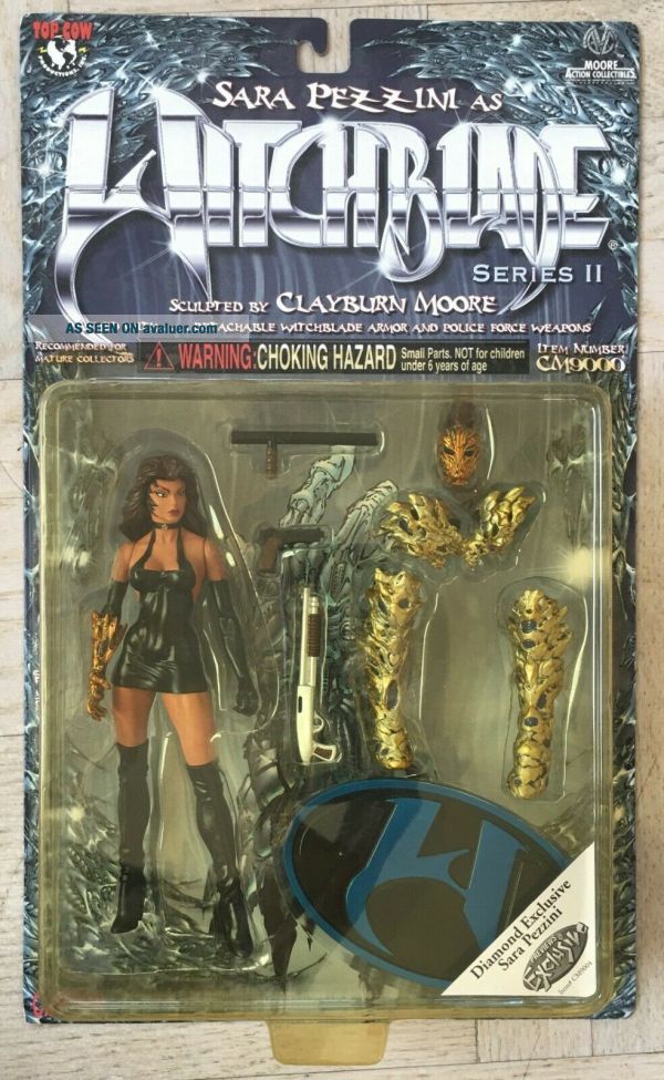 1999 Moore Action Collectibles Top Cow Sara Pezzini Witchblade Action ...