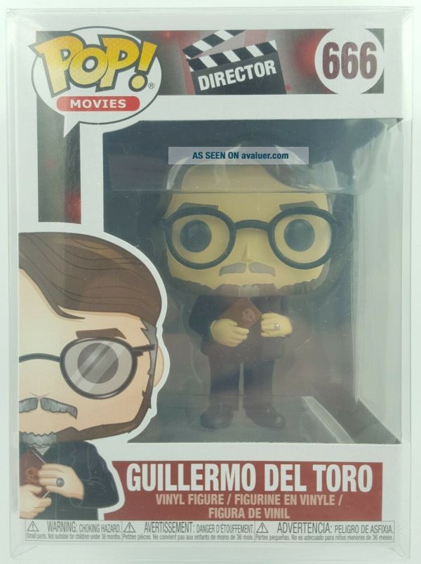Director Guillermo Del Toro 666 Funko Pop Vinyl POP PROTECTOR | #32535907