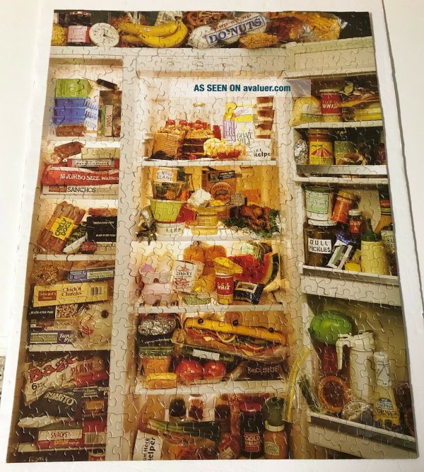 VINTAGE SPRINGBOK MIDNIGHT ' S DELIGHTS JIGSAW PUZZLE COMPLETE | #32571261