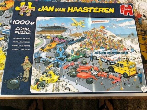 Formula 1 The Start Jan Van Haasteren 1000 Piece Jumbo Jigsaw Puzzle ...