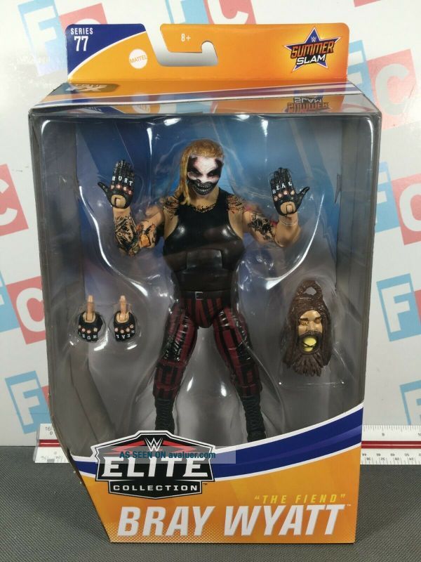 WWE Wrestling Mattel Elite Series 77 Bray Wyatt Figure The Fiend ...