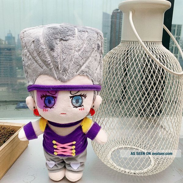 Anime JoJo ' S Bizarre Adventure Jean Pierre Polnareff Cosplay Plush ...