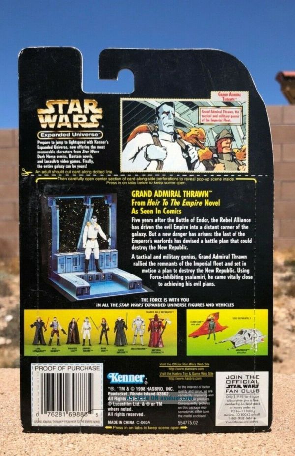 Grand Admiral Thrawn STAR WARS Expanded Universe Power Of The Force ...
