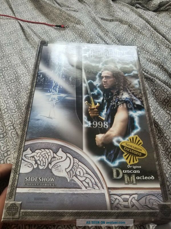 Sideshow Collectibles Highlander There Can Be Only One Origins Duncan ...