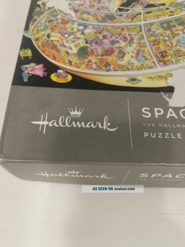 Space Station 1000 Piece Hallmark Jigsaw Puzzle Robert Martin COMPLETE ...