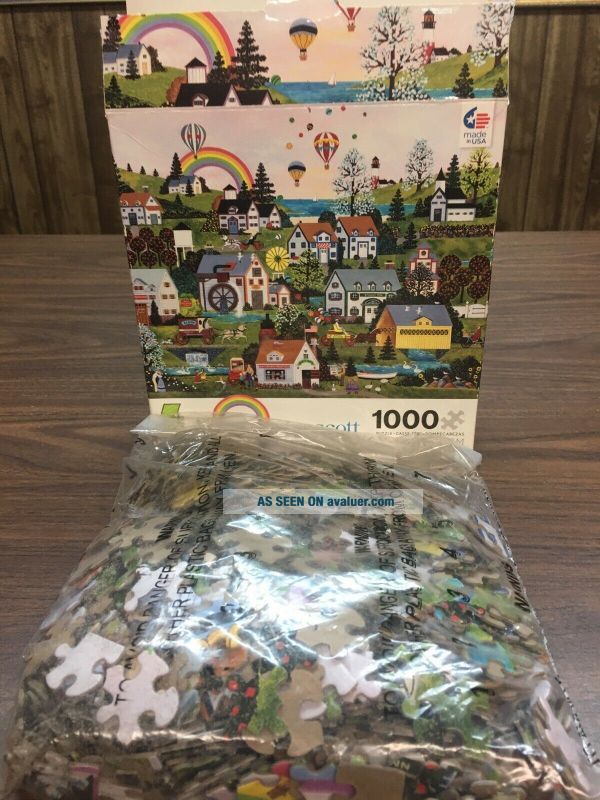 Ceaco Jane Wooster Scott Somewhere Over The Rainbow 1000 Piece Puzzle ...