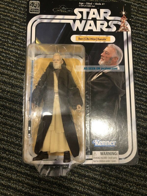 Star Wars 40th Anniversary Ben Obi Wan Kenobi 6” Black Series | #32692171