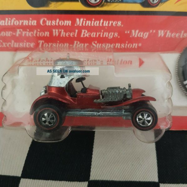 Hot Wheels Redline 1969 Red Baron Hong Kong Ed Roth Custom Hot Rod Show ...