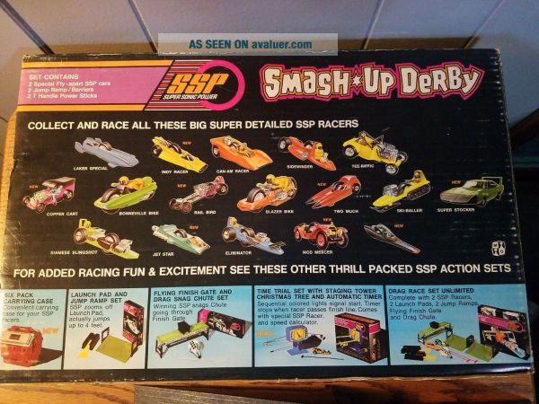 Smash Up Derby Set Kenner SSP 1957 Ford And Chevy 8940 | #32603855
