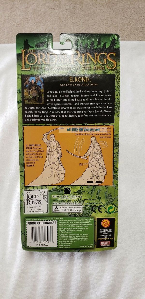 The Lord Of The Rings Fellowship Of The Ring Prologue Elrond Action ...