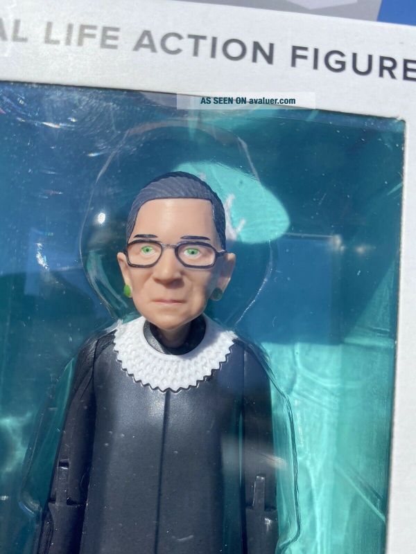 Justice Ruth Bader Ginsburg RBG Real Life Action Figure Doll BOX ...