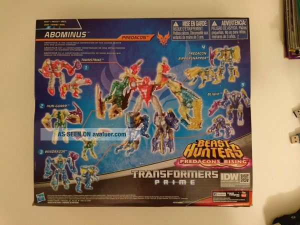 Transformers Prime Beast Hunters Abominus Target Exclusive Legends ...