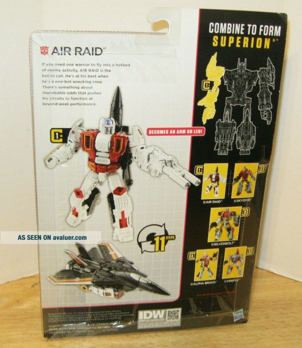 Transformers Combiner Wars Deluxe Air Raid Aerialbot Superion NIP VHTF ...