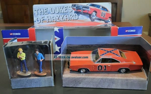 Dukes Of Hazzard 1:36 Diecast General Lee With Bo And Luke Figures ...