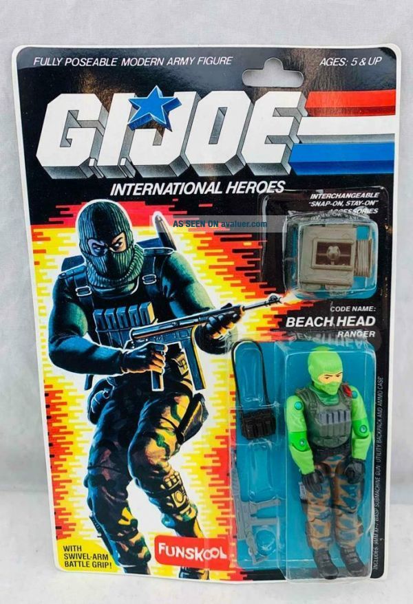 Funskool Vintage GI Joe Beach Head Action Figure MOC | #32764173