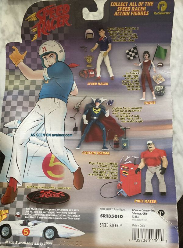 1999 ReSaurus SPEED RACER Series 1: Grand Prix SPEED RACER Action ...