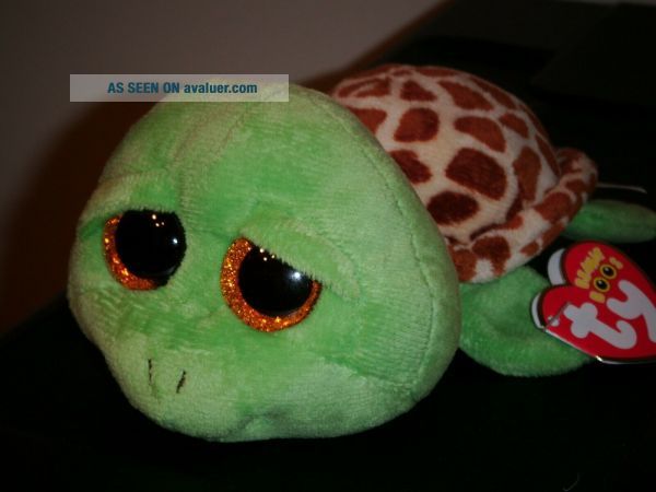 Ty Beanie Boos - ZIPPY The Green Turtle 6 " MWMT Plush Toy Stuffed ...