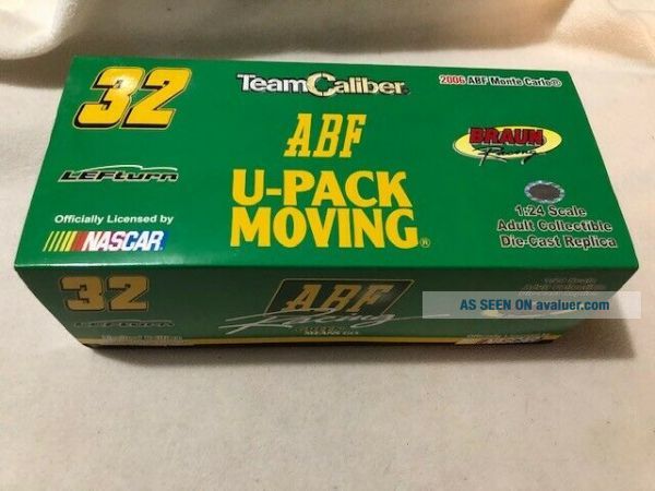 NASCAR Diecast 1/24 Scale Team Caliber 32 Jason Leffler ABF Monte Carlo ...