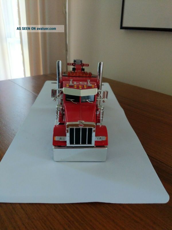 Jada Peterbilt Fire Heavy Equipment Battalion Tow Truck 1/32 Diecast ...