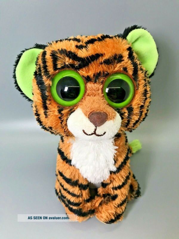 (no Tag) Rare Ty Beanie Boos Stripes The Tiger 6 " Plush Stuffed Animal ...