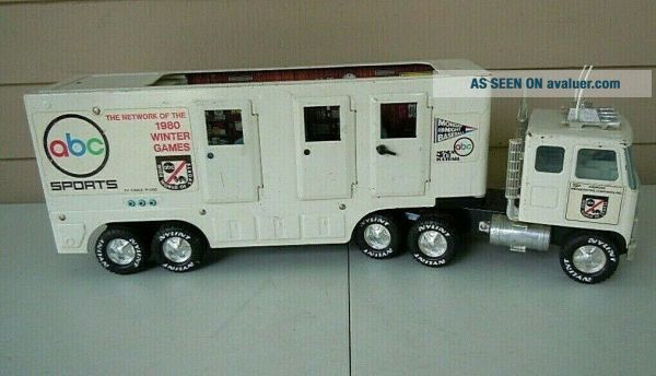 Nylint ABC Wide World Of Sports 1980 Winter Olympics TV Tractor Trailer ...