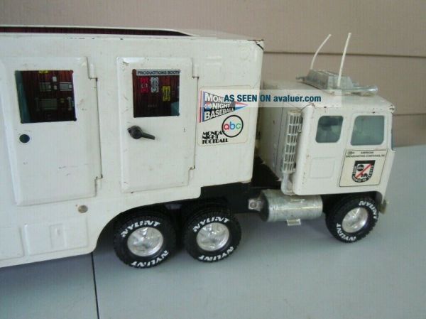 Nylint ABC Wide World Of Sports 1980 Winter Olympics TV Tractor Trailer ...
