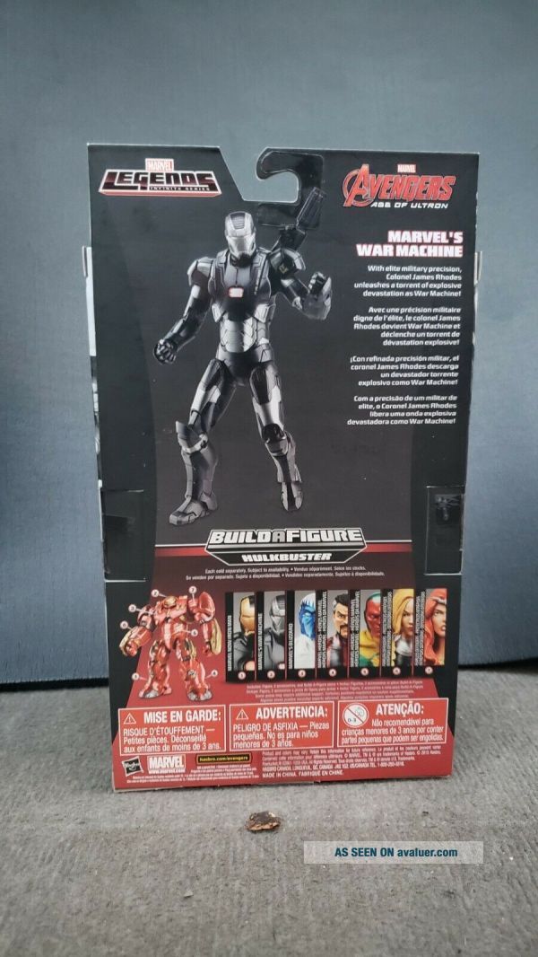 Marvel Legends Series Hulkbuster BAF War Machine MIB MCU Figure Age Of ...