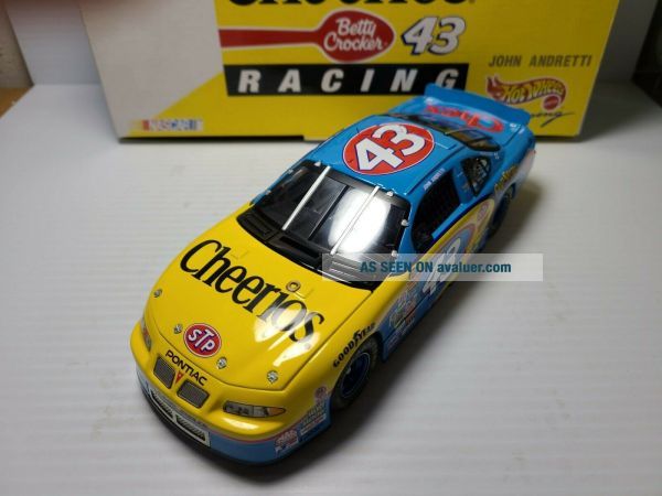 2000 John Andretti 43 Cheerios / Betty Crocker 1:24 NASCAR Team Caliber ...