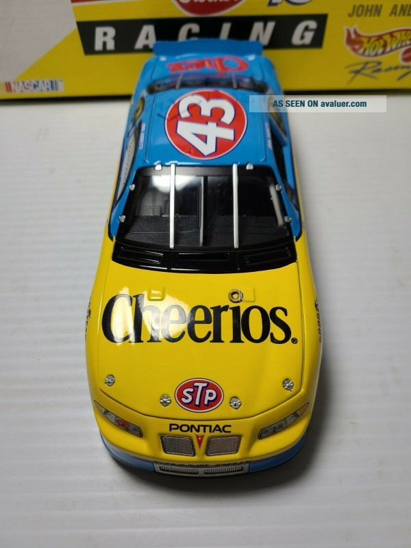 2000 John Andretti 43 Cheerios / Betty Crocker 1:24 NASCAR Team Caliber ...