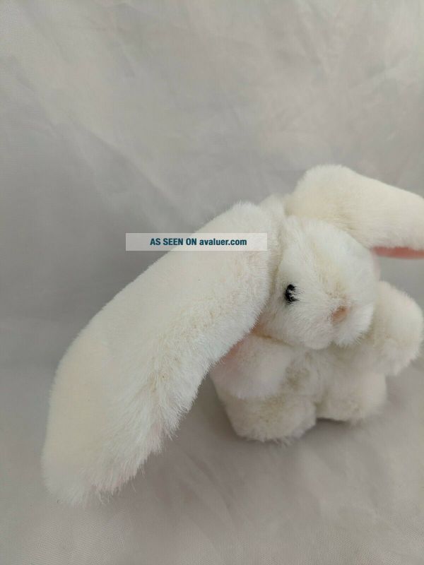 Russ Lil Puff White Rabbit Plush 5 " Bunny Stuffed Animal Toy | #32927151