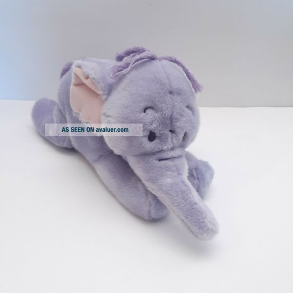Disney Store Plush Winnie The Pooh Lumpy Heffalump Elephant Purple ...