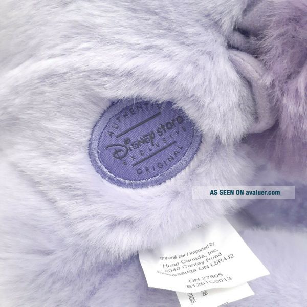 Disney Store Plush Winnie The Pooh Lumpy Heffalump Elephant Purple ...