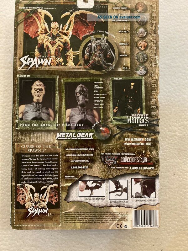 McFarlane Toys Spawn Curse Of The Spawn Series 13 Curse Of The Spawn 2 ...