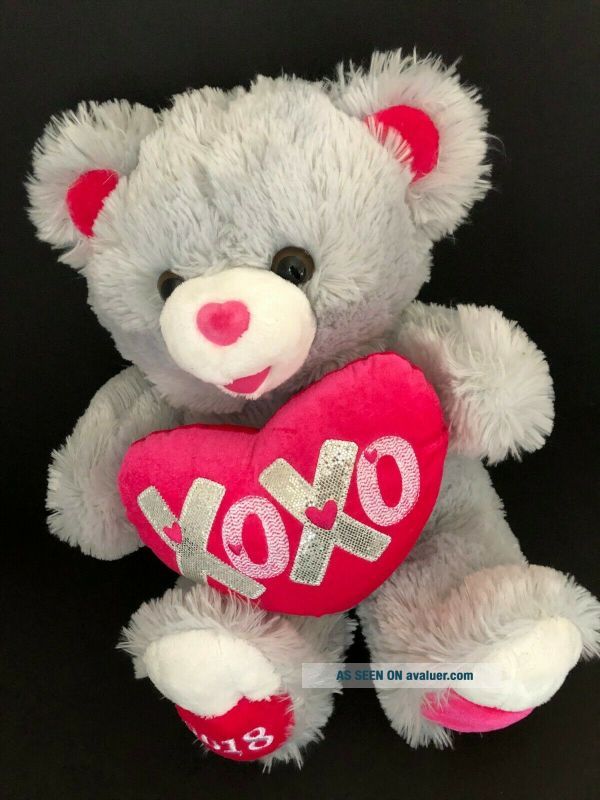 Dan Dee Sweetheart Teddy Bear 2018 XOXO Heart 19 " SOFT Plush Stuffed ...