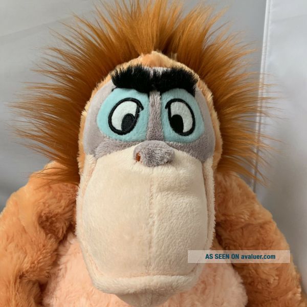 Disney Store Jungle Book King Louie Monkey Plush Ape Orangutan Stuffed ...