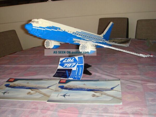 LEGO 10177 Boeing 787 Dreamliner 100 Complete With Instruction Books ...